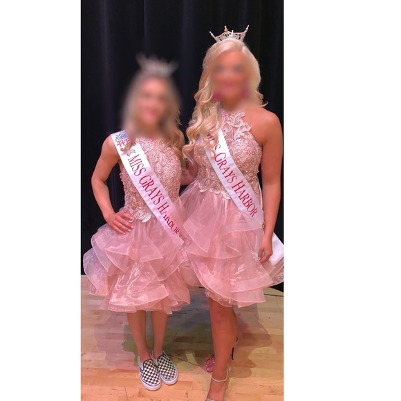Dresses | Sassy Pink Confection Dress Prom Or Pageant | Poshmark